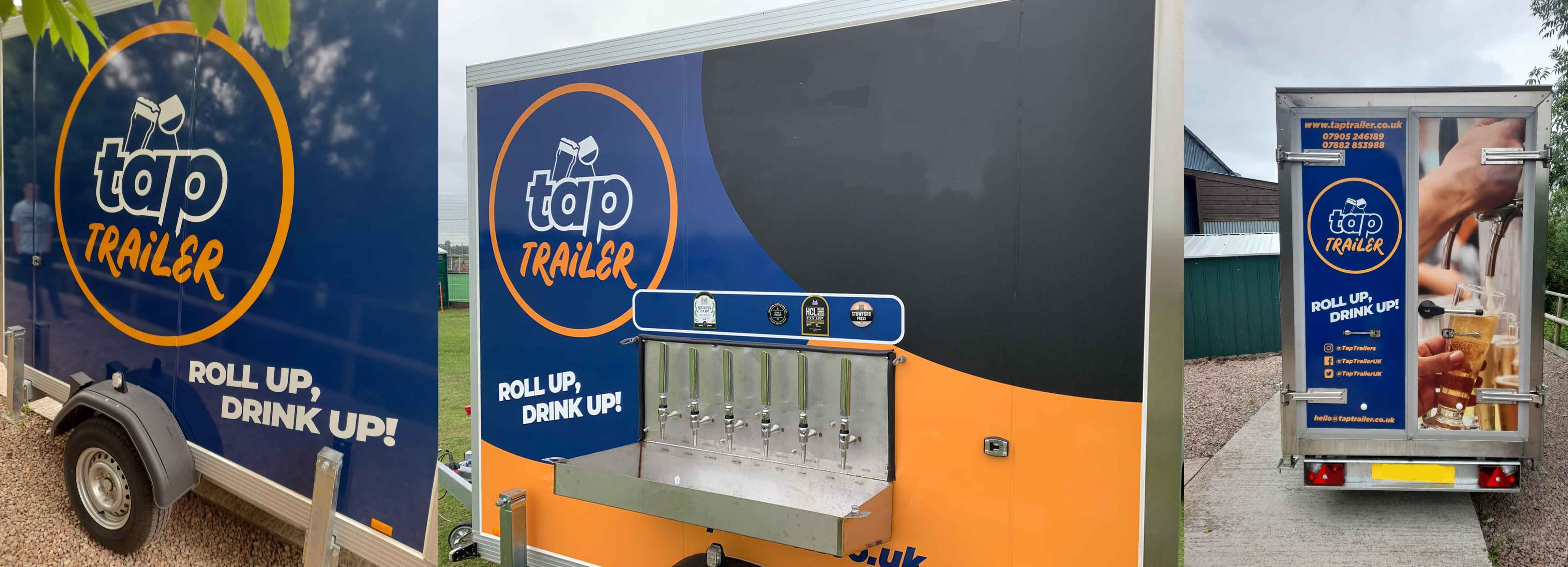 Mobile bar rental for beer, lager, cider and cocktails.